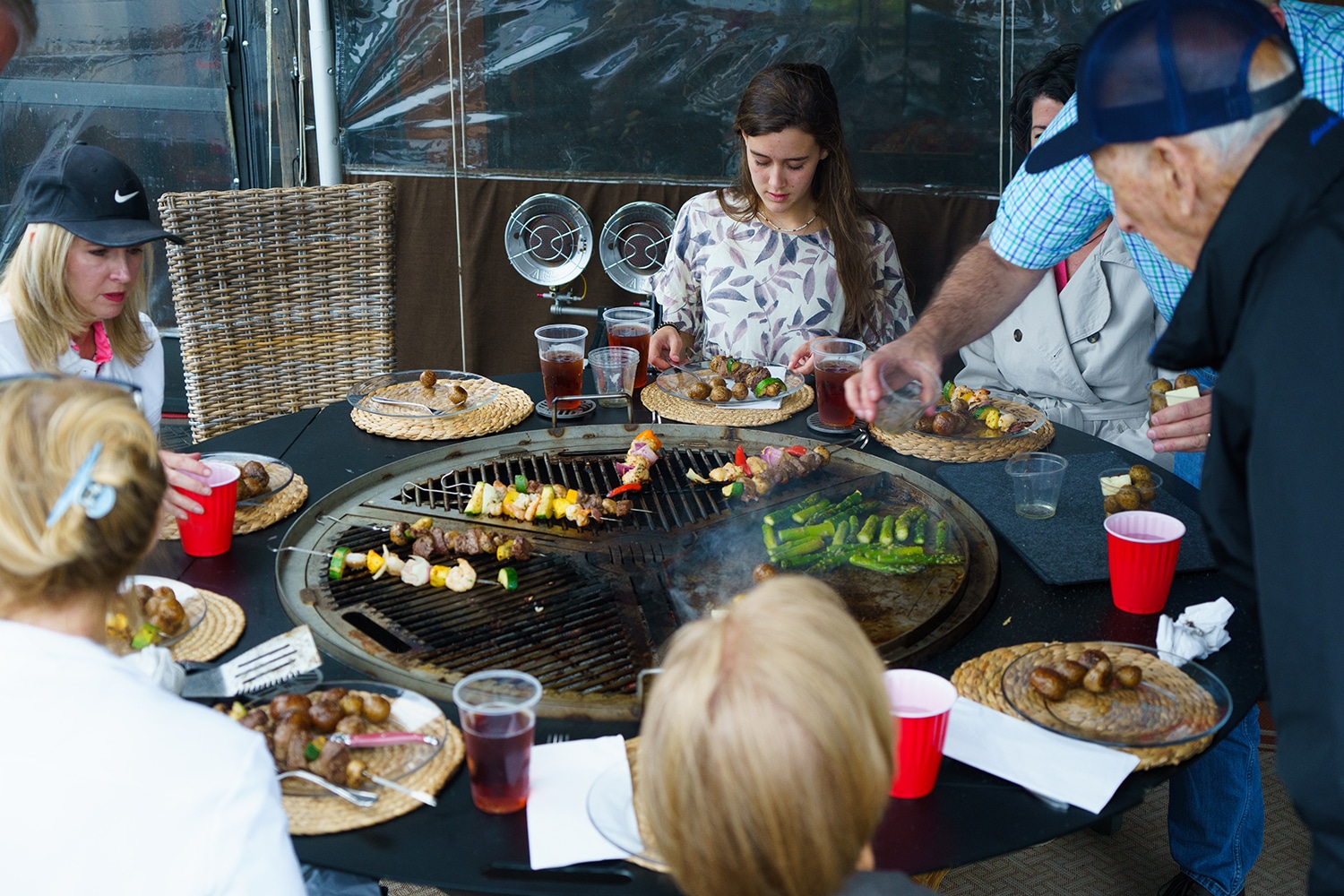 Come Together with the Ultimate Outdoor Grill Table