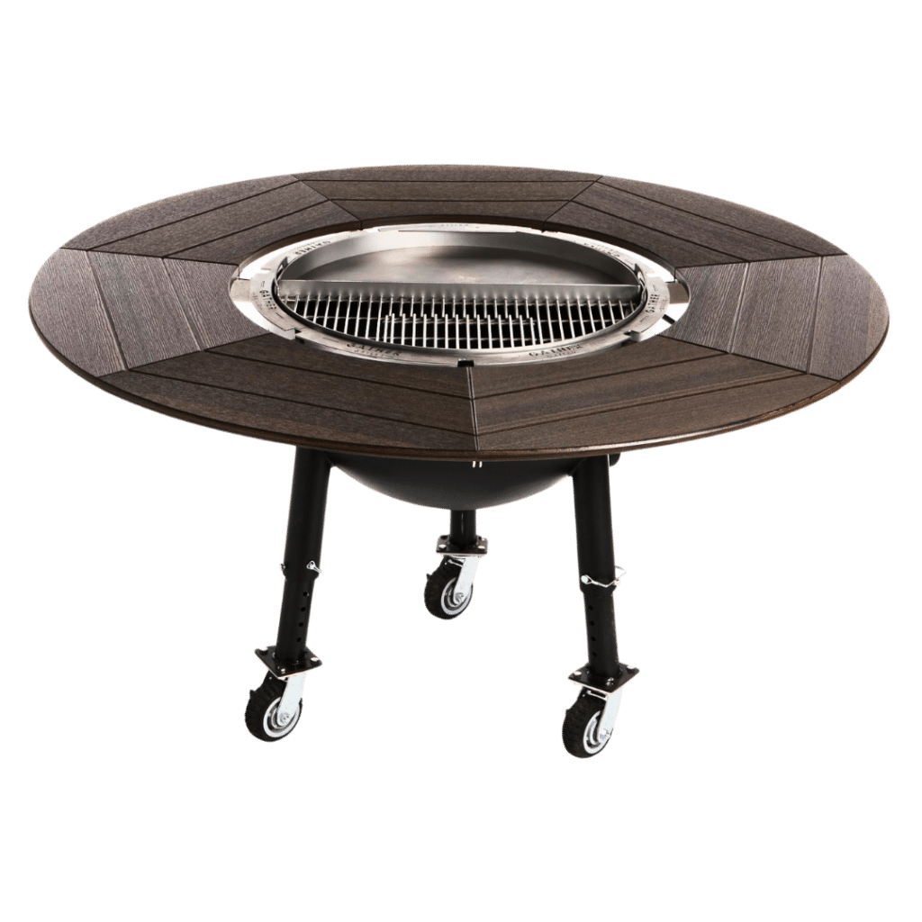 The Ultimate Firepit Grill Combo with a Table